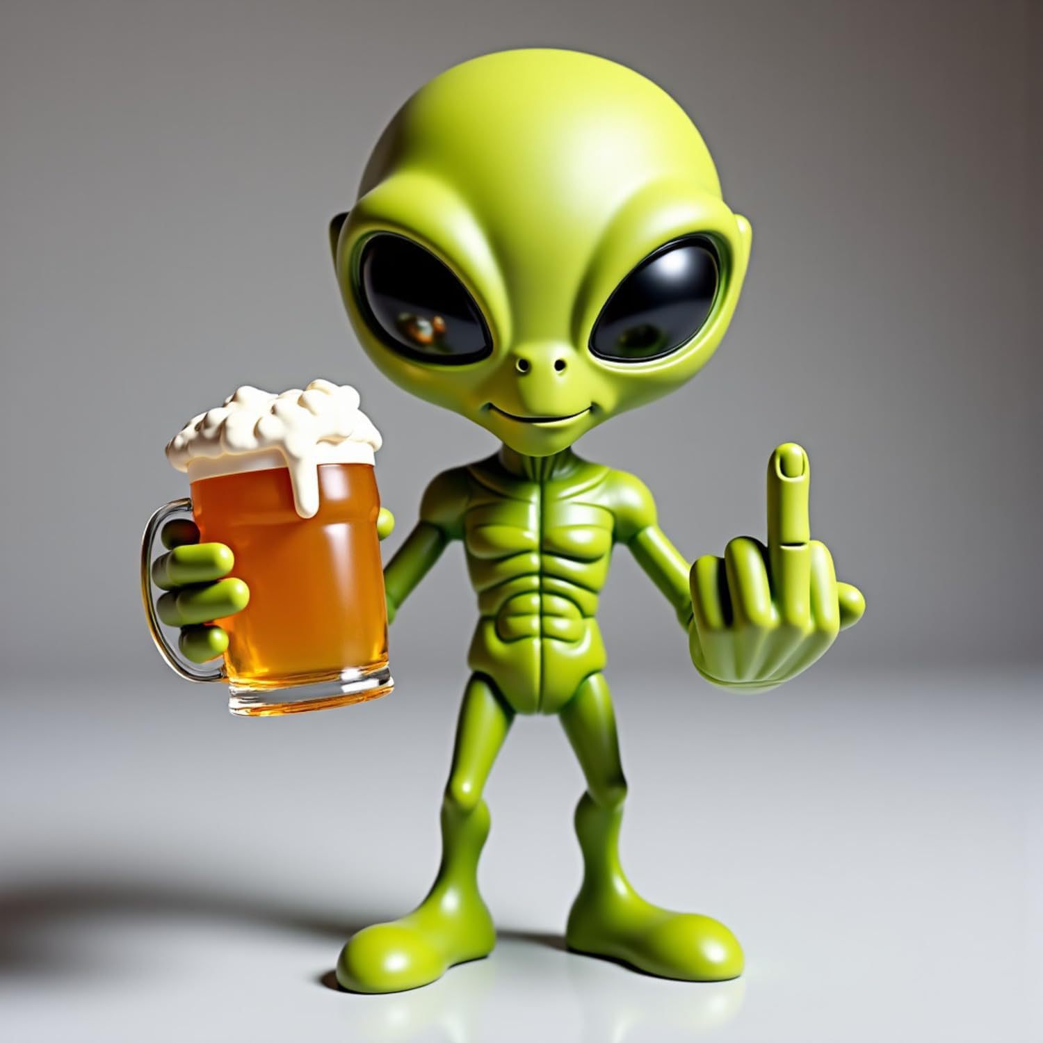 　　　 ◆◇◆売れている秘密◆◇◆ 【ユーモア溢れるデザイン｜宇宙人 置物｜インパクト抜群】ビールを片手に大胆なポーズを決める、個性的で遊び心たっぷりな宇宙人の置物です。鮮やかなグリーンと光沢のある質感が、お庭や玄関先で圧倒的な存在感を放ち...