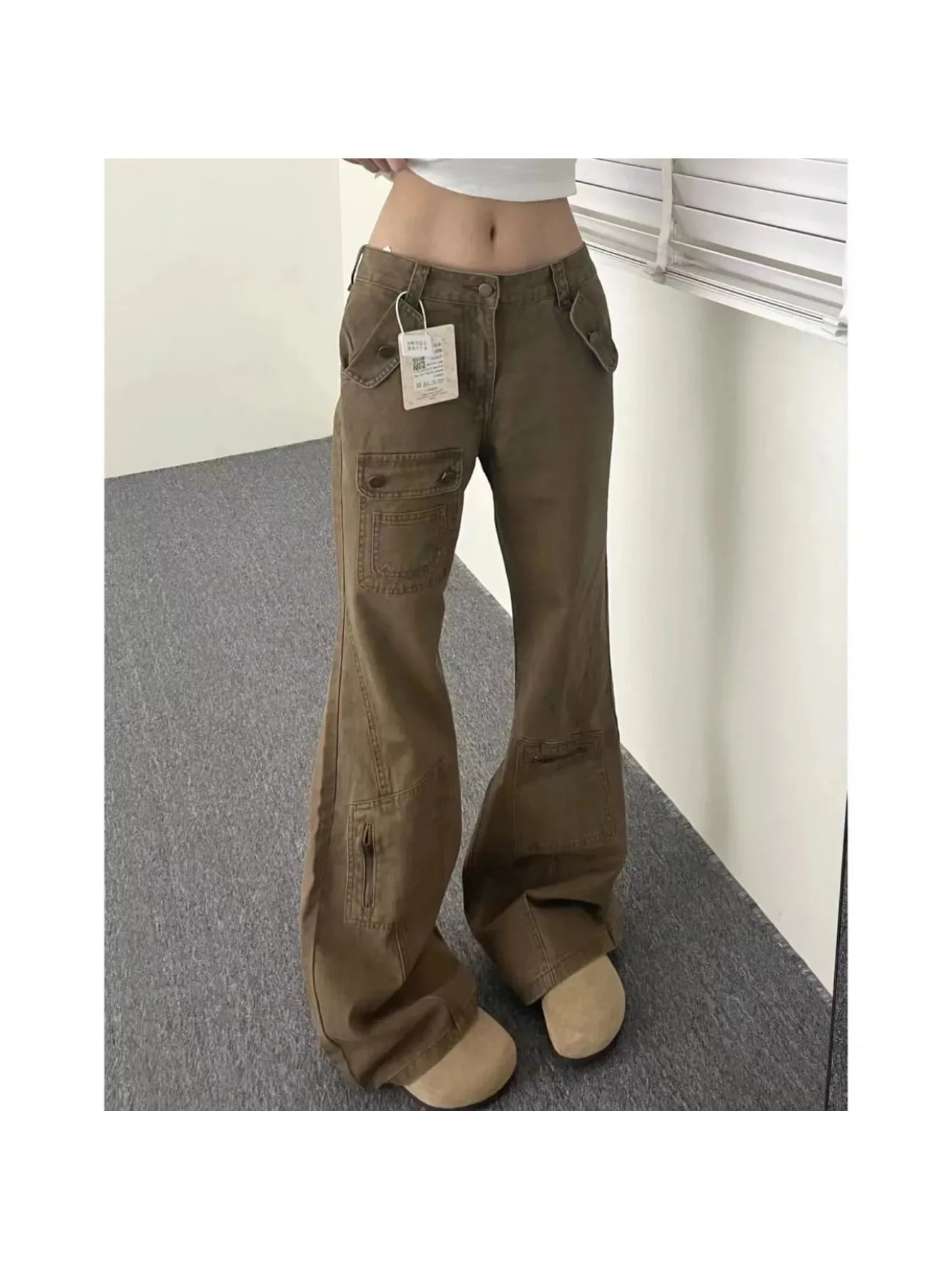 ◆◇◆サイズ詳細◆◇◆[XL] ウエスト:78 / ヒップ:107 / パンツ丈:101 / 股下:63 　　　◆◇◆注意事項◆◇◆ご覧のモニターの環境、撮影環境により実物と色味が異なって見える場合がございます。湿った状態で他のものと擦り合...