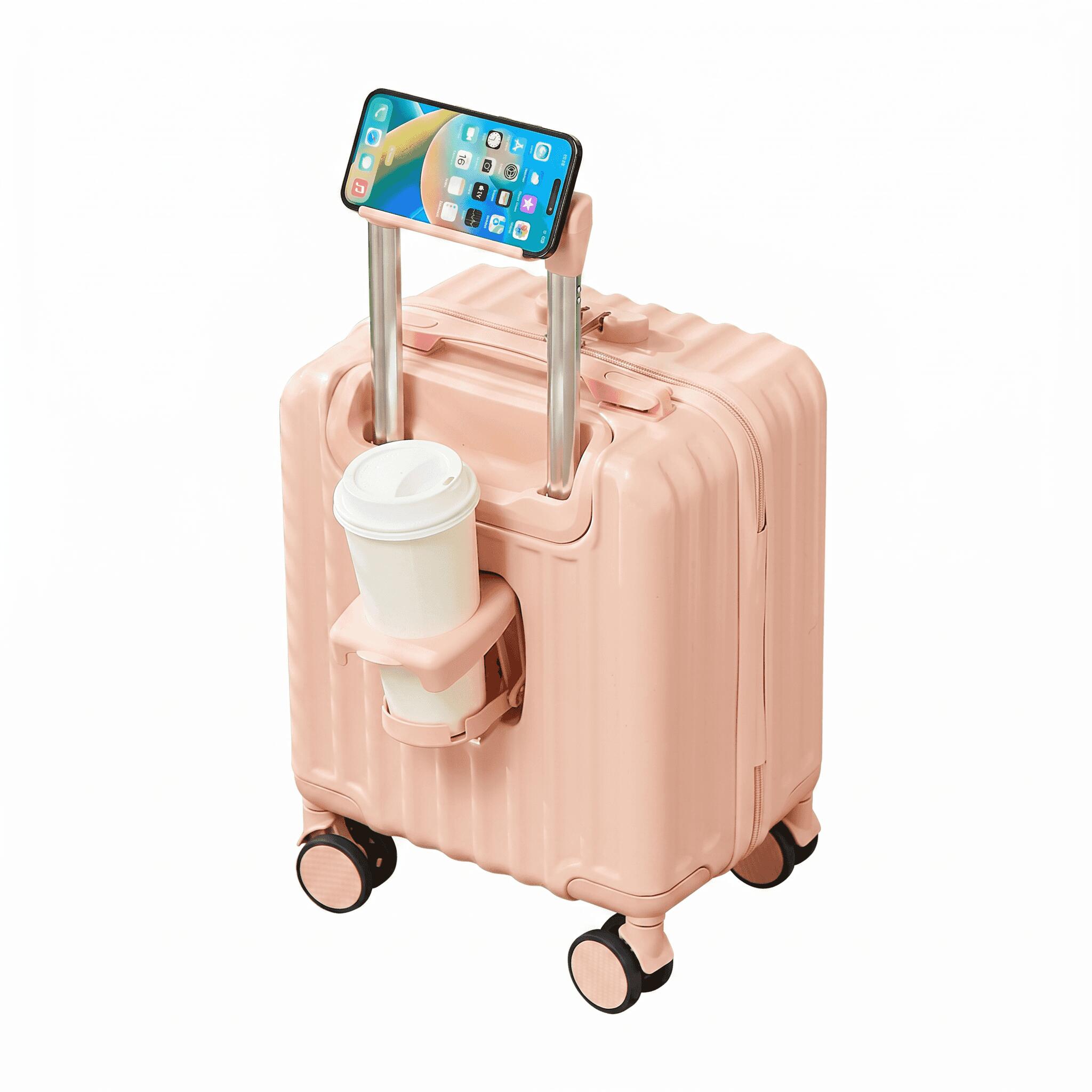 　　　 ◆◇◆売れている秘密◆◇◆ 【機内持ち込み キャリーケース】30*20*40cmのコンパクトな14インチサイズで、多くの航空会社で機内持ち込みが可能です。丸みを帯びたおしゃれなフォルムは、ビジネスからカジュアルまでシーンを選ばず活躍...