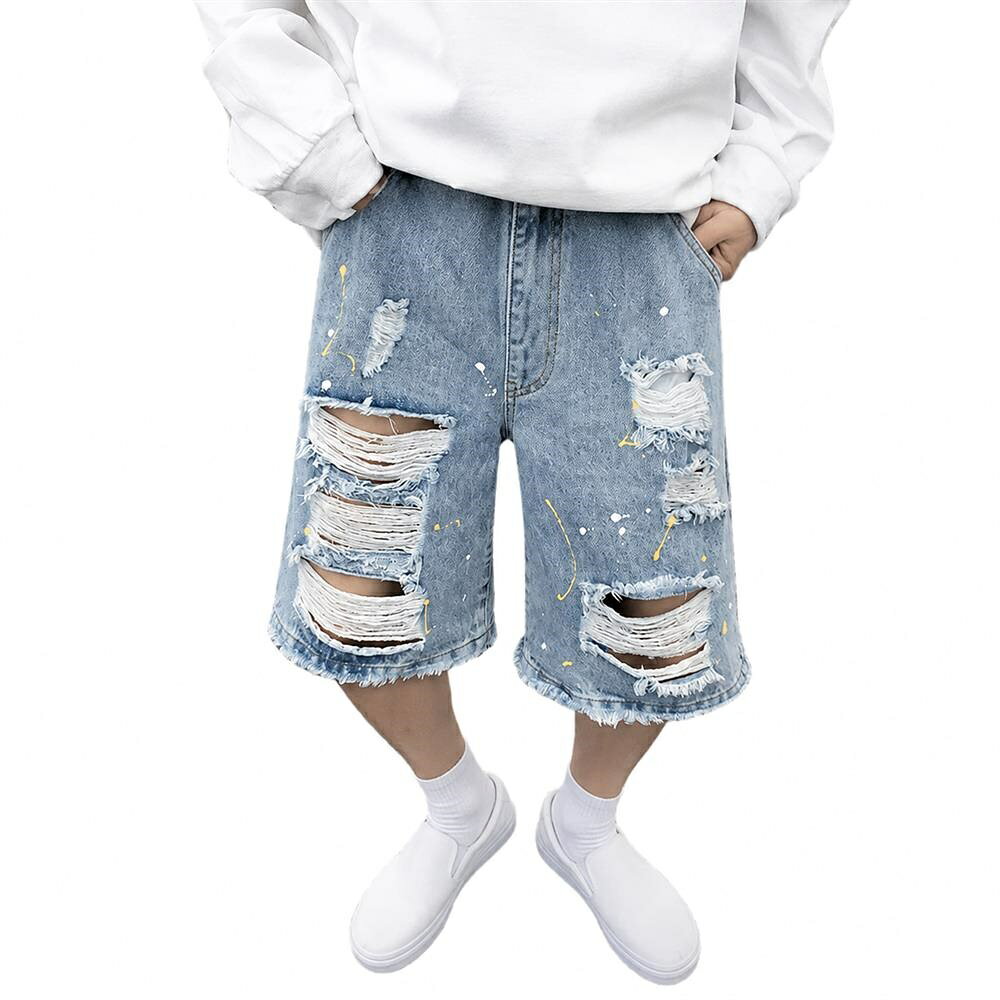　　　 ◆◇◆売れている秘密◆◇◆ 【こなれ感を演出するダメージデニムパンツ】ヴィンテージ感漂うクラッシュ加工とペイント加工を施したこのダメージデニムパンツは、日常のコーディネートにアクセントを加えます。計算されたダメージ位置が男らしさを引...
