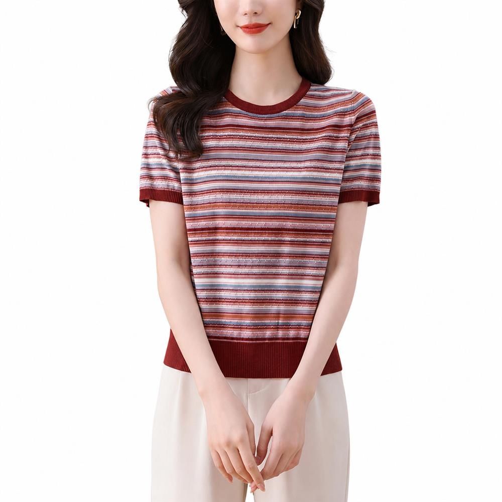 　　　 ◆◇◆売れている秘密◆◇◆ 【上品なボーダー柄】された配色が目を惹くボーダー tシャツ レディースは、大人のカジュアルスタイルを華やかに演出します。首元と袖口の配色リブデザインが全体の印象を引き締め、シンプルながらもこなれ感のあるサ...