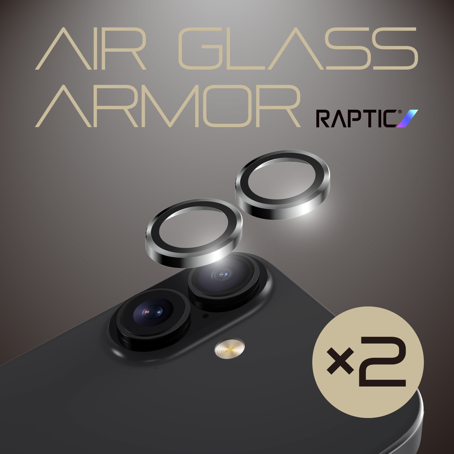 【製品仕様】… ◆ 対応機種 ： iPhone 17 ( アイフォン17 ) ◆ 内容物 ： カメラレンズ用ガラスフィルム × 2セット、クリーニングキット × 1式 ◆ サイズ ： 約 1.7cm × 1.7cm × 0.2cm ◆ 重量...