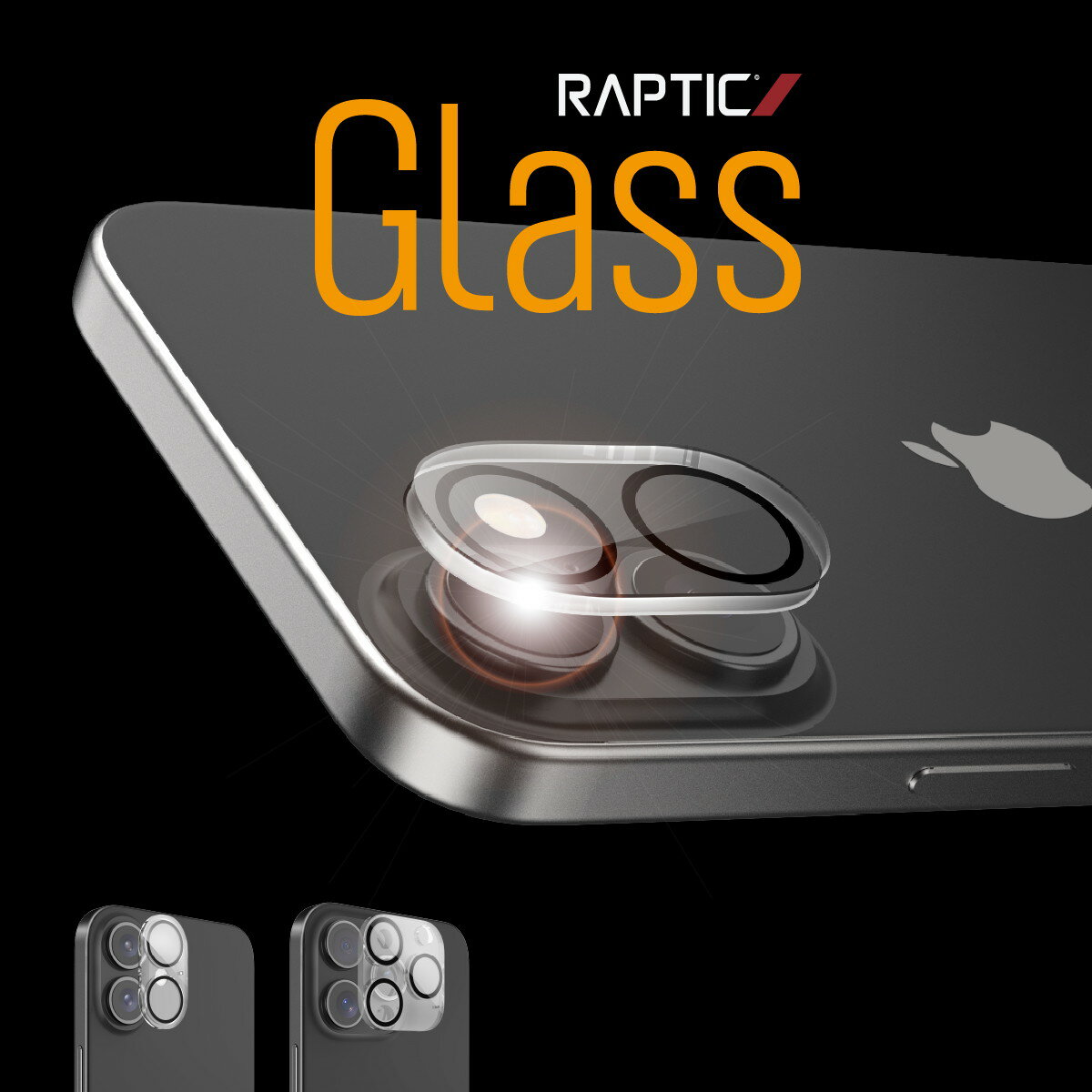 【製品仕様】… ◆ 対応機種 ： iPhone16Pro iPhone 16 ProMax ( アイフォン16 プロ アイフォン16 プロマックス ) ◆ 内容物 ： カメラレンズ用ガラスフィルム × 2枚、クリーニングキット × 1式 ◆...