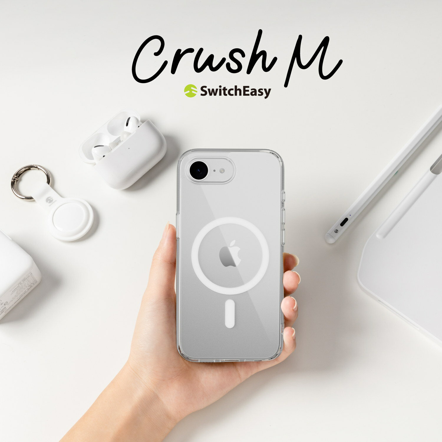 【製品仕様】… ◆ 対応機種 ： iPhone 16e ( アイフォン16e ) ◆ 内容物 ： ケース × 1個 ◆ サイズ ： 約 15.1cm × 7.8cm × 1.2cm ◆ 重量 ： 約 31g ◆ 素材 ： ポリカーボネート、...