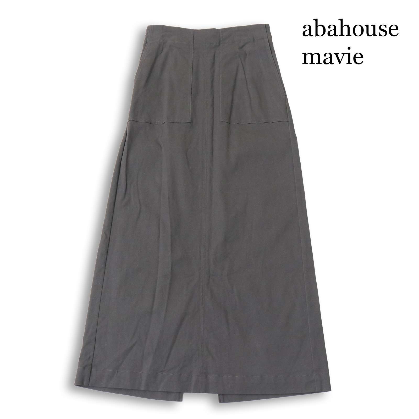 abahouse mavie アバハウス マヴィ 通年★ ロング ストレッチ ツイル タイト スカート Sz.38 レディース ブランド abahouse mavie サイズ・実寸 [サイズ表記] 38 【実寸】 総丈： 約88.0 cm ...