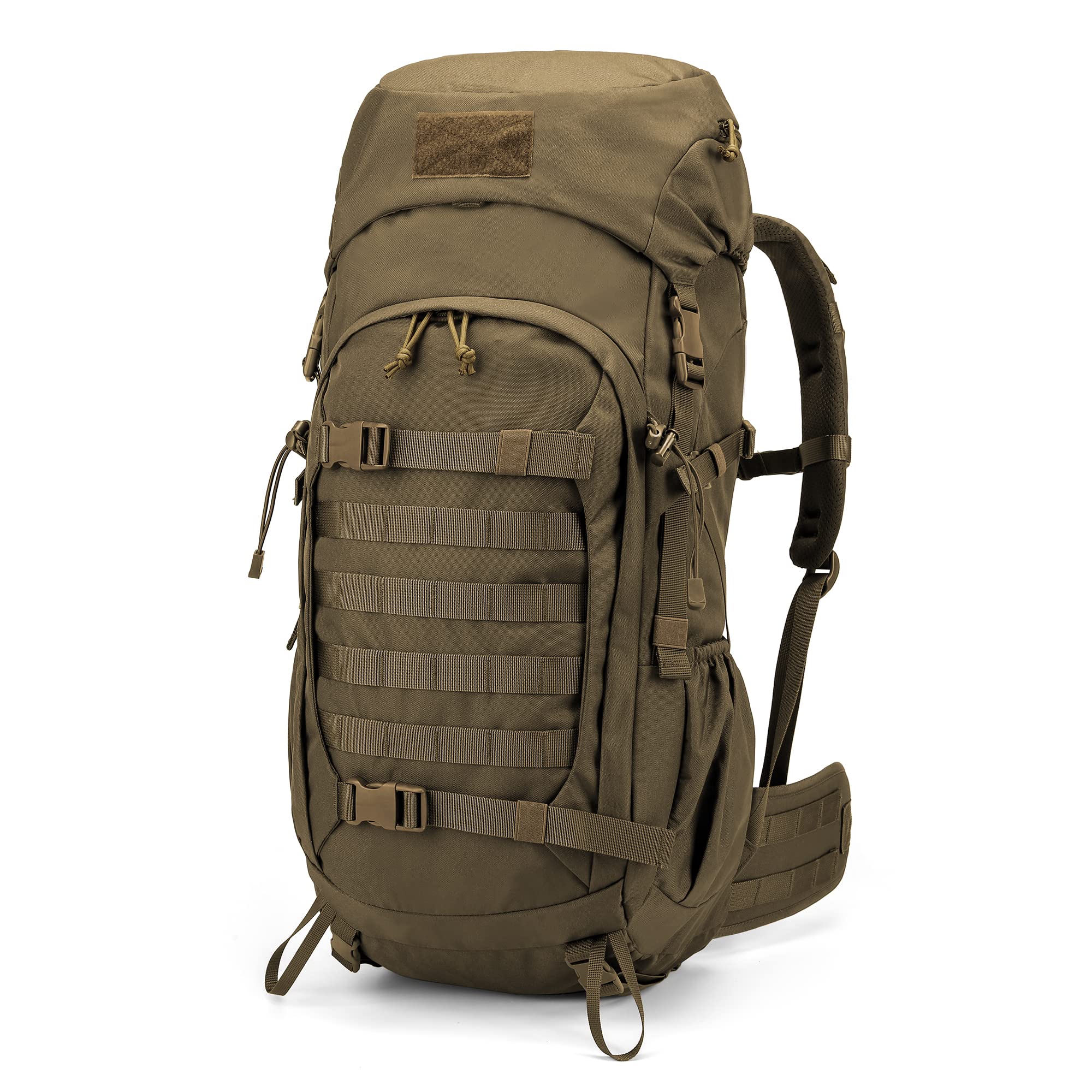 【送料無料】[Mardingtop] 50L バックパック 大容量 レインカバー付 タクティカルリュックサック キャンプ 登山 モールシステム ミリタ【送料無料】[Mardingtop] 50L バックパック 大容量 レインカバー付 タクテ...