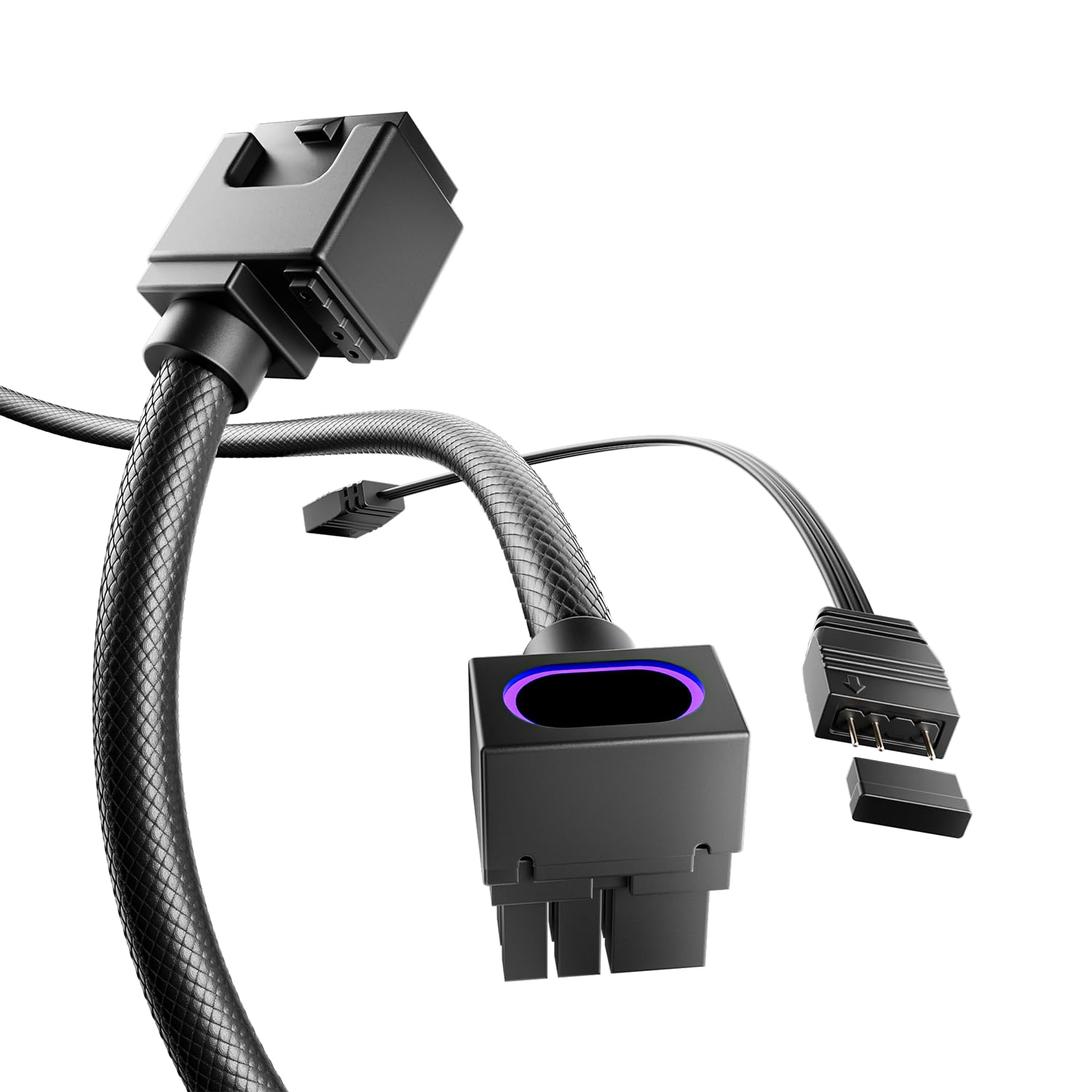 【送料無料】AsiaHorse Hydrus 8ピン GPU用スリーブケーブル GPU用PC電源 延長ケーブル [18 AWG高性能銅コア] 30CM 1本の8ピン 延長 600【送料無料】AsiaHorse Hydrus 8ピン GPU用...
