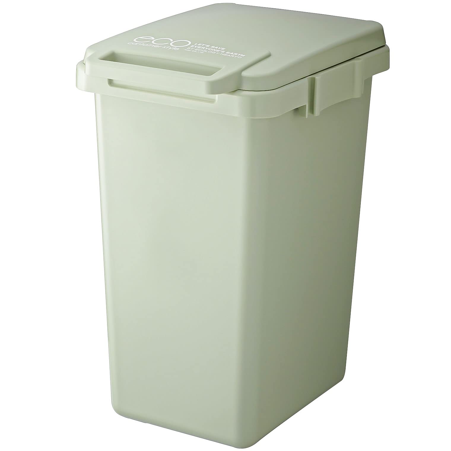 【送料無料】リス ゴミ箱 ワンハンド ハンドル付き ライトグリーン 45L ecoコンテナスタイル2 日本製 CS2-45J【送料無料】リス ゴミ箱 ワンハンド ハンドル付き ライトグリーン 45L ecoコンテナスタイル2 日本製 CS2...