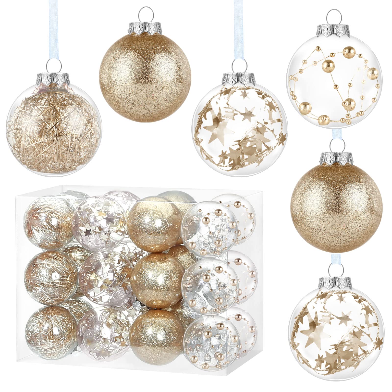 【送料無料】Kesote クリスマスツリー オーナメント ボール 飾り 24個セット 6cm クリスマスボール クリスマス オーナメント 飾り 装飾【送料無料】Kesote クリスマスツリー オーナメント ボール 飾り 24個セット 6cm...