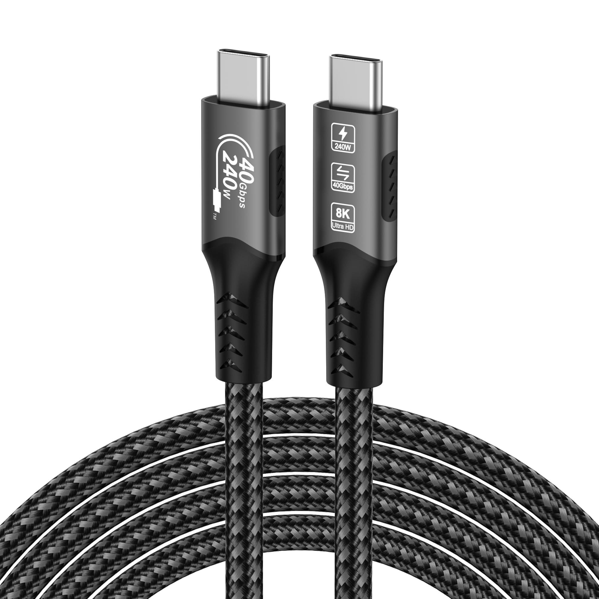 【送料無料】FDBRO USB4 ケーブル Thunderbolt 4対応 PD 3.1 【EPR 240W充電 / 40Gbpsデータ転送 / 8K@60Hz映像出力】 サンダーボルト 3【送料無料】FDBRO USB4 ケーブル Thu...