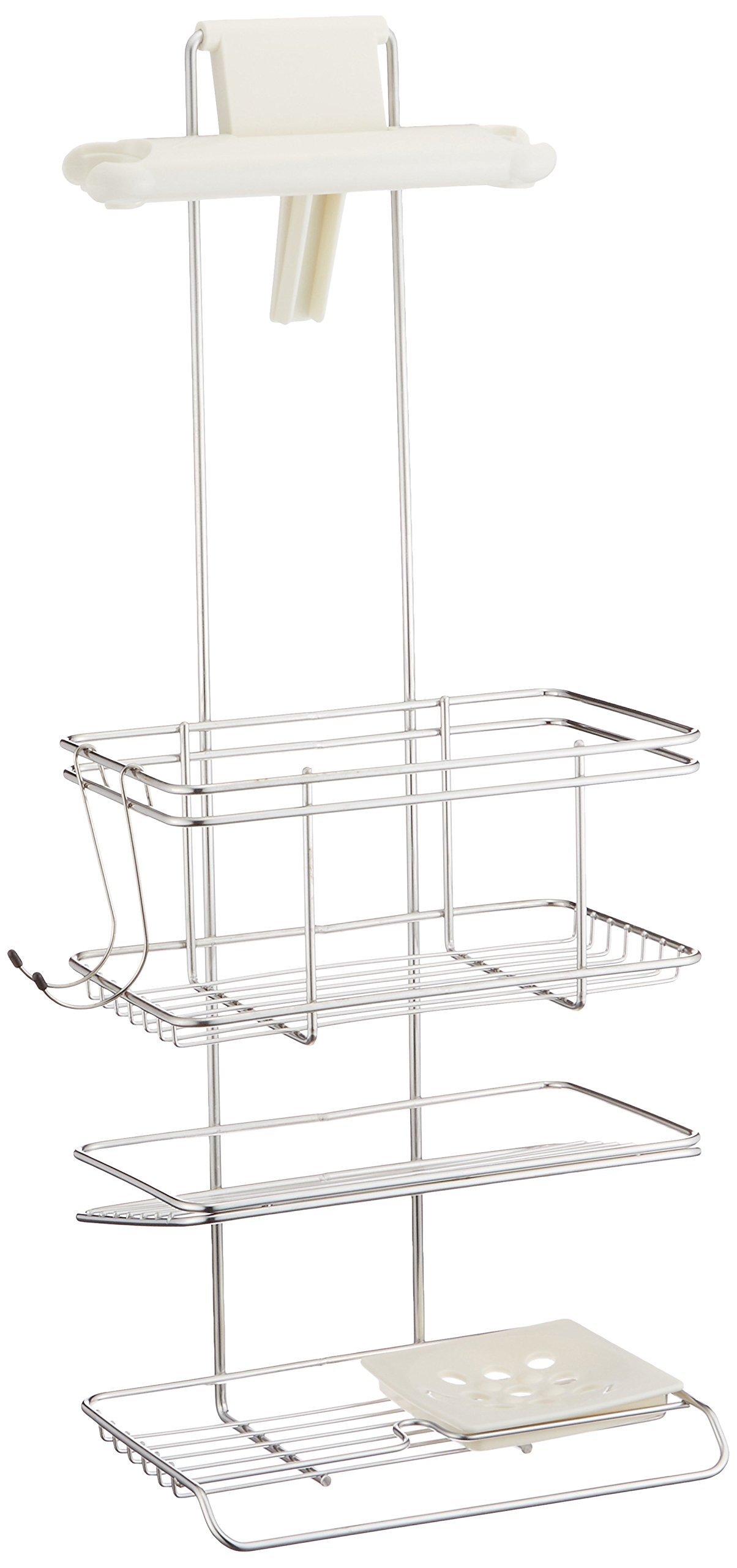 【送料無料】ベルカ(Belca) Belca ステンレス シャワーラック 3段 幅22.4×奥行14.7×高さ55.9cm バス収納 FH-315【送料無料】ベルカ(Belca) Belca ステンレス シャワーラック 3段 幅22.4×奥...