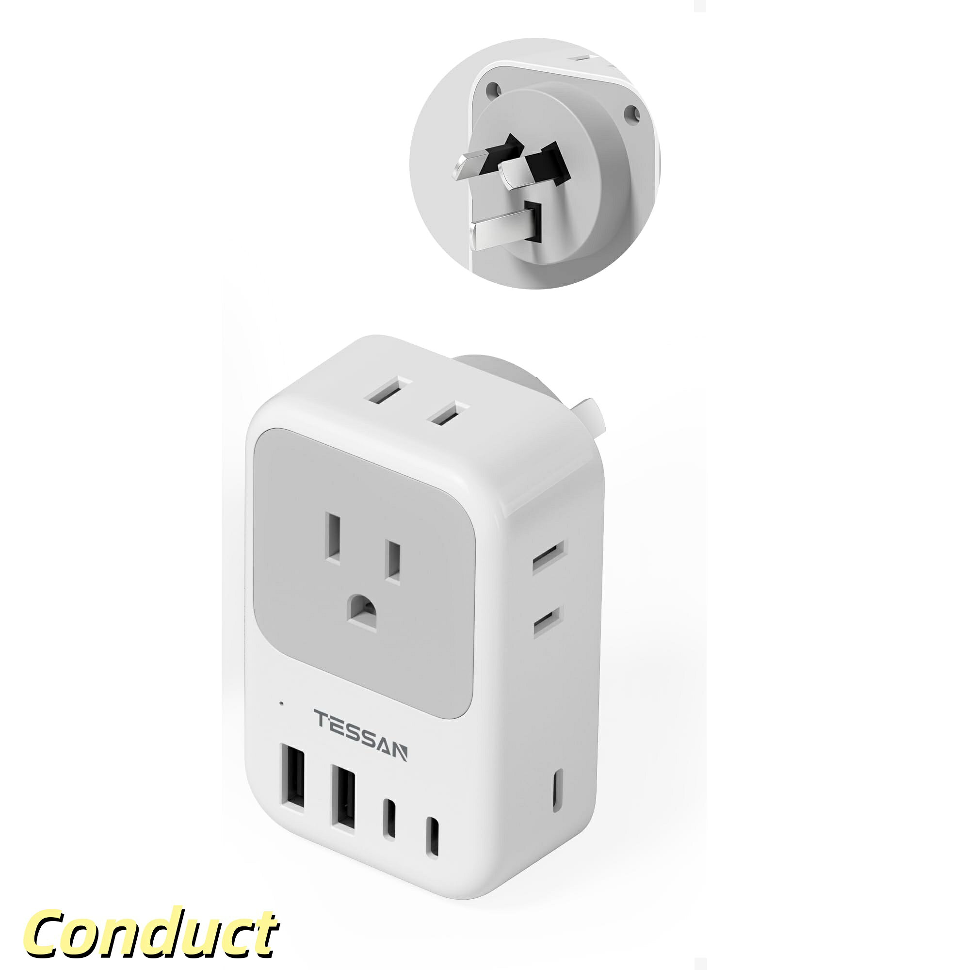 【送料無料】変換プラグ o型 海外旅行用変換プラグ Oタイプ 4個AC口 2USB-Aと3USB-Cポート 変換アダプター 海外コンセント対応 充電器【送料無料】変換プラグ o型 海外旅行用変換プラグ Oタイプ 4個AC口 2USB-Aと3...