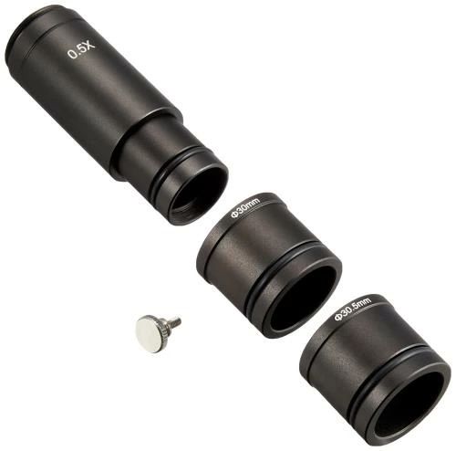 レンズ倍率：0.5× 適合鏡筒：接眼部内径・23.2mmφ、30mmφ、30.5mmφ レンズマウント：Cマウント RoHS規制の特定有害物質を含まない製品です。 適応機種：L-50/L-501/L-51/L-514/L-46/L-461/...