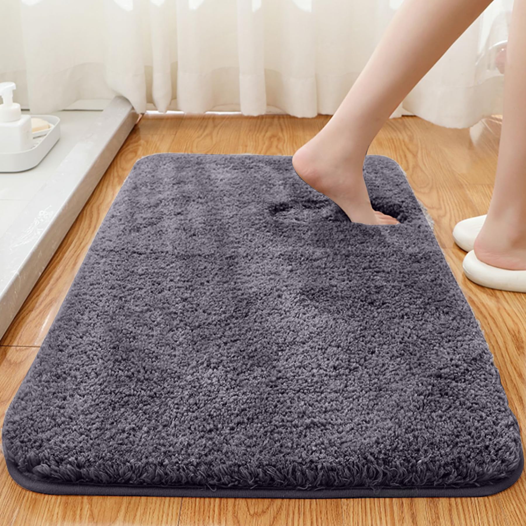 【送料無料】バスマット tkone 速乾 吸水 お風呂マット 洗える 滑り止め 约50x80cm マイクロファイバー マット 足拭き 浴室 ソフトタッ【送料無料】バスマット tkone 速乾 吸水 お風呂マット 洗える 滑り止め 约50x8...