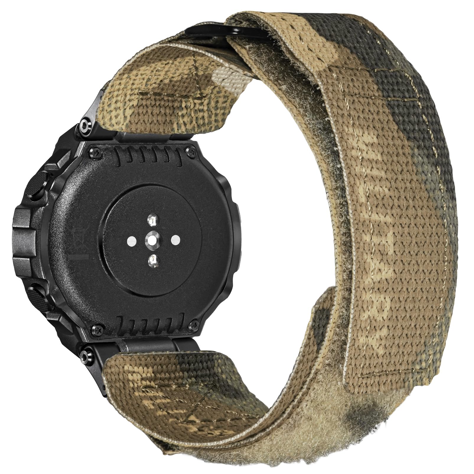 【送料無料】Hemsut 時計バンド Huami Amazfit T-Rex/T-Rex 2/T-Rex Pro/T-Rex Ultra用バンド カモフラージュ柄デザインスマートウォッ【送料無料】Hemsut 時計バンド Huami Ama...