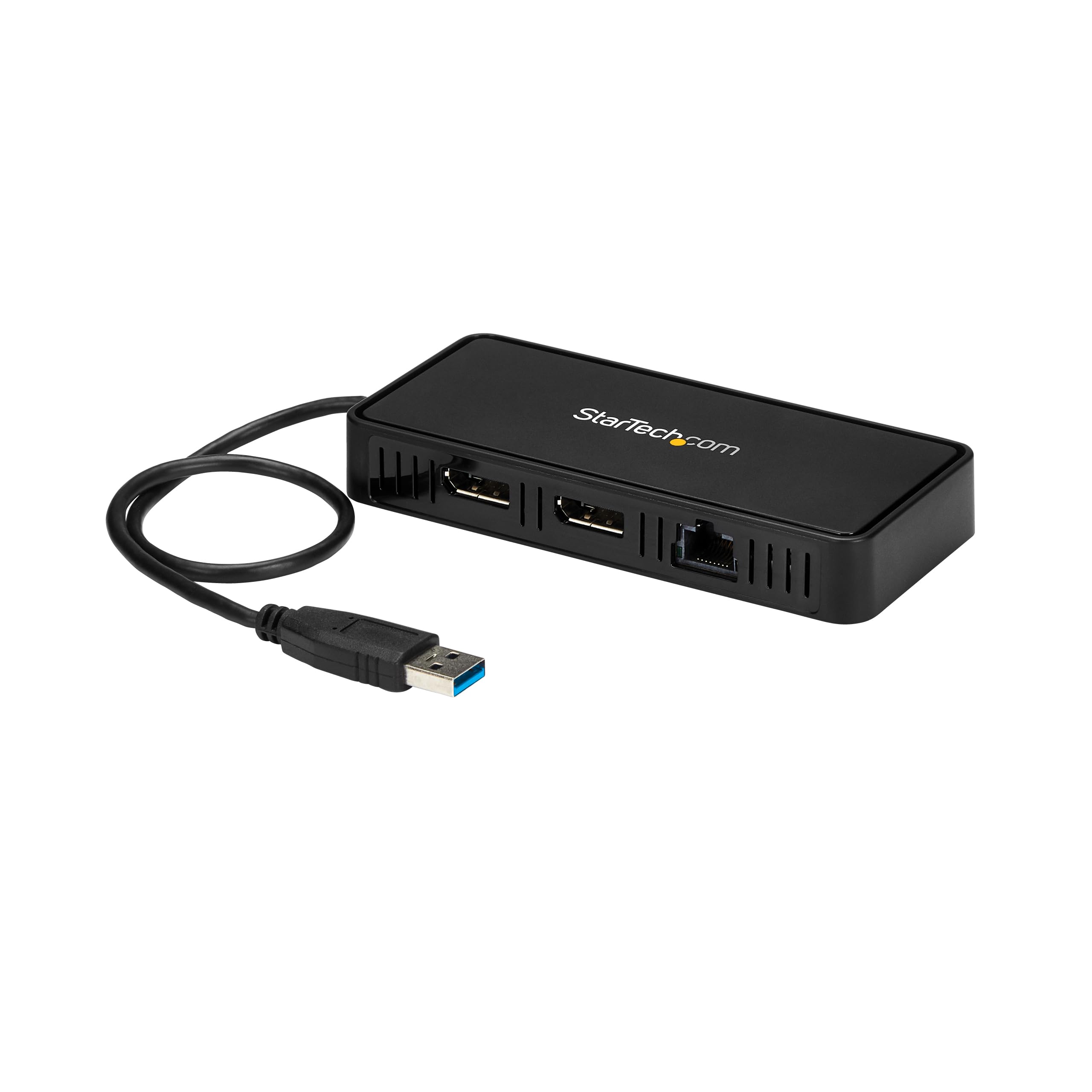 【送料無料】StarTech.com USB 3.0接続 ミニ ドッキングステーション Mac/Windows対応 デュアルDisplayPortモニタ対応 4K/60Hz GbEポー【送料無料】StarTech.com USB 3.0接続...