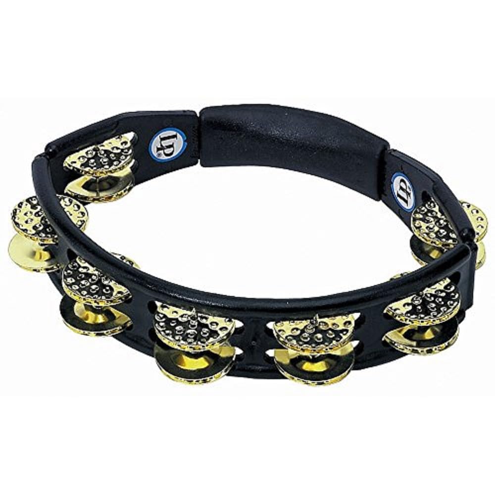 【送料無料】LP エルピー タンバリン Cyclops Hand Held Tambourine w/ Dimpled Brass Jingles, Black LP174【送料無料】LP エルピー タンバリン Cyclops Hand H...