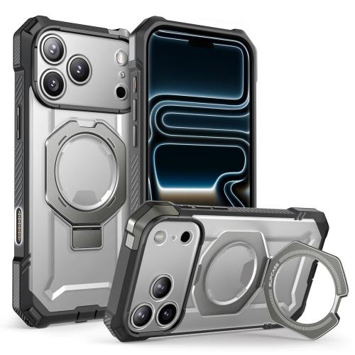 カメラコントロールボタンを内蔵19本の銅線を採用し、iPhone純正ボタンの押圧感とスライド操作を完璧に再現し、シームレスな写真体験を実現します。 多機能スタンド強化されたアルミ合金製スタンドにより、横置き（57°）と縦置き（0-120°）...