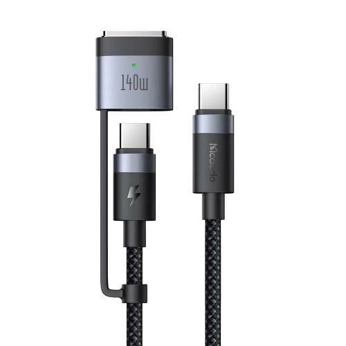 240W / 140W USB-C to USB-C Mag-safe 3 磁気充電ケーブル：新しいフォルム、デュアルインターフェース。充電大満足。140W MagSafe 3 磁気充電ケーブル、240W USB-C to USB-C ケー...