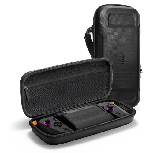 ASUS ROG Ally 2023 RC71L / ASUS ROG Ally X 2024 RC72LA / MSI Claw A1M に対応 スタイリッシュなハードトラベルケース: PU、EVA、保護フォーム、耐スクラッチナイロン製の...