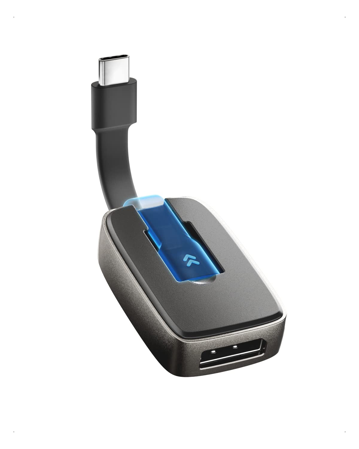 【送料無料】Cable Matters 8K USB-C DisplayPort 1.4 変換アダプタ [8K@60Hz / 4K@240Hz / HDR] 折りたたみ式 USBC DisplayPort 変換ア【送料無料】Cable Ma...