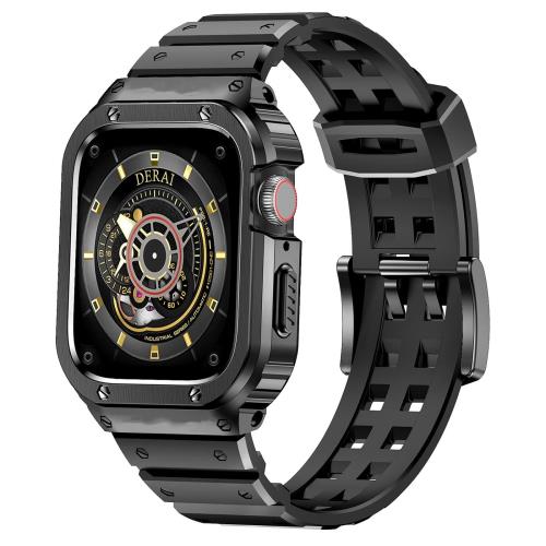 互換性のあるモデル軍用の頑丈な時計バンドは45mmiWatch7 6SE5に適しています。4。手首サイズ5.5-8.8の調整可能なスポーツウォッチストラップ。注文する前に、iWatchモデルを確認してください。 ビジネス活動、ジム、ランニン...