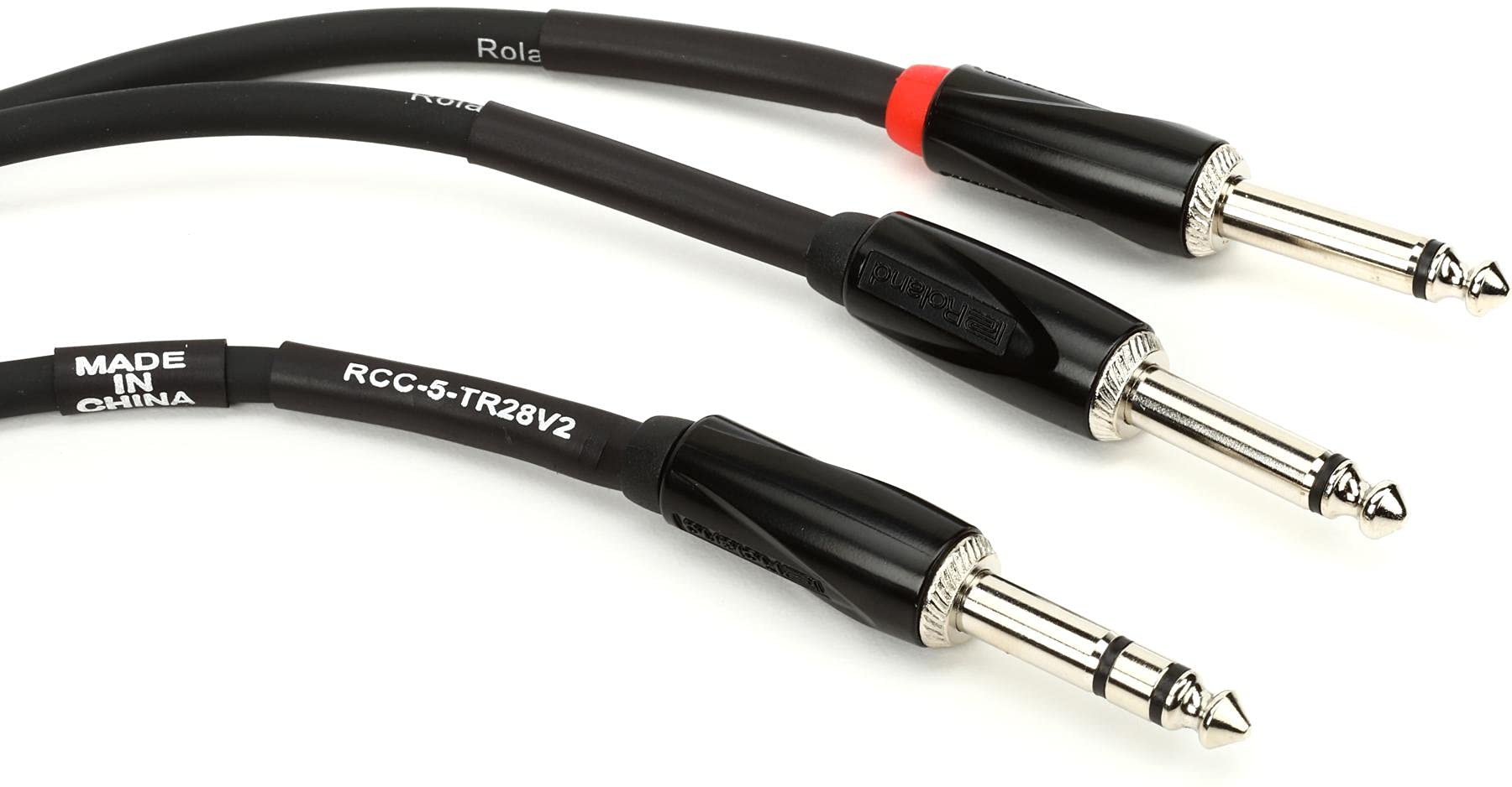 【送料無料】Roland ローランド RCC-5-TR28V2 楽器用接続ケーブル TSフォン(デュアル)-TRSフォン 長さ1.5m 高純度無酸素銅線 高密度スパ【送料無料】Roland ローランド RCC-5-TR28V2 楽器用接続ケ...