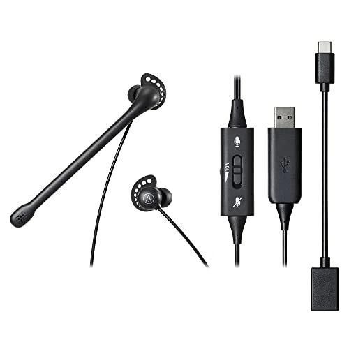 USB Type-AとUSB Type-Cに対応可能 相手にクリアな声を届けるノイズキャンセリングマイク内蔵 会議中に便利なインラインコントローラー付属 使わないときは首に掛けておけるU型コード 抗菌・消臭加工で清潔さをキープUSB Typ...