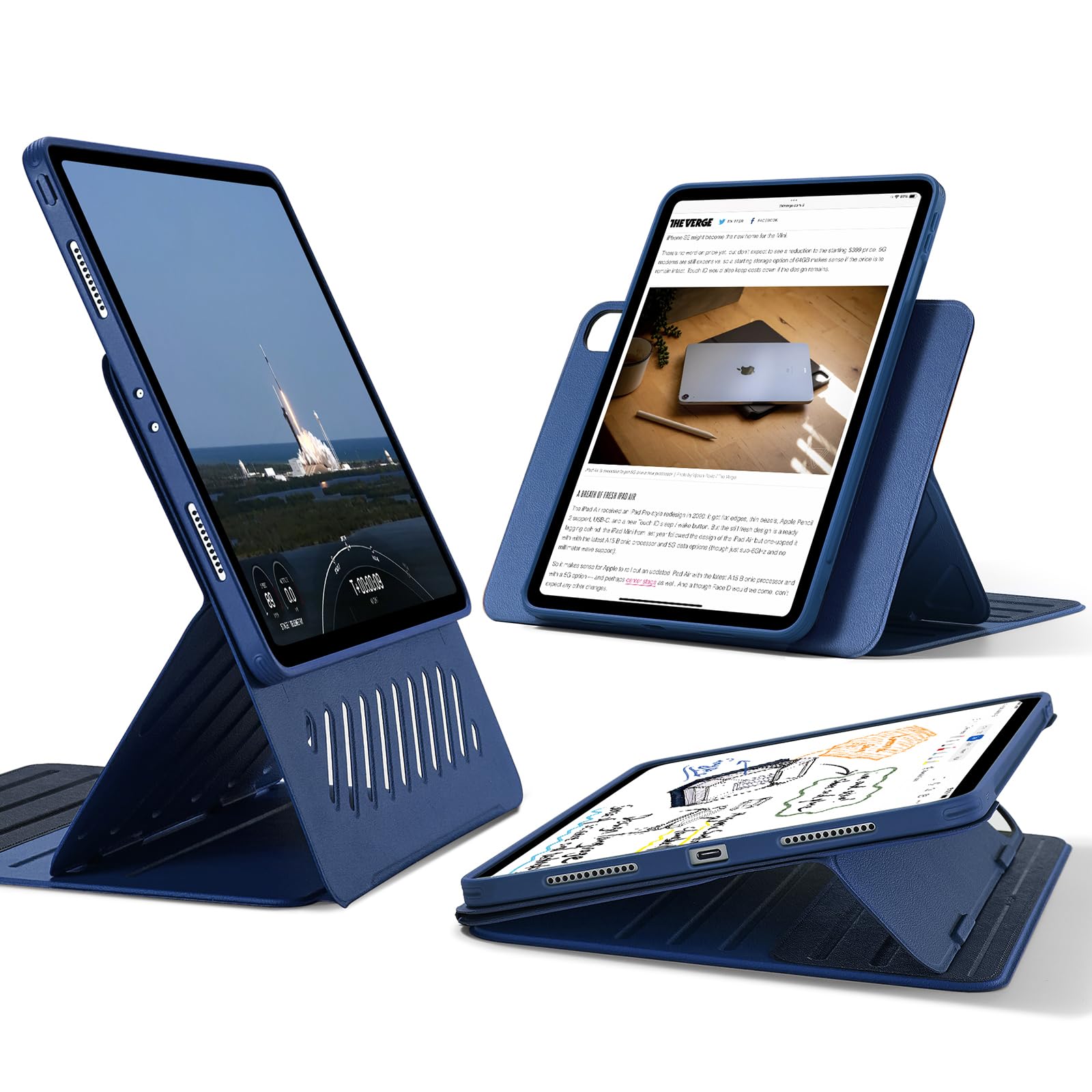 対応機種iPad Pro 12.9 第6世代2022(モデル：A2436 A2764 A2437 A2766)、第5世代2021(モデル：A2378 A2461 A2379 A2462)。その他のiPadモデルと互換性がありませんので、ご購...