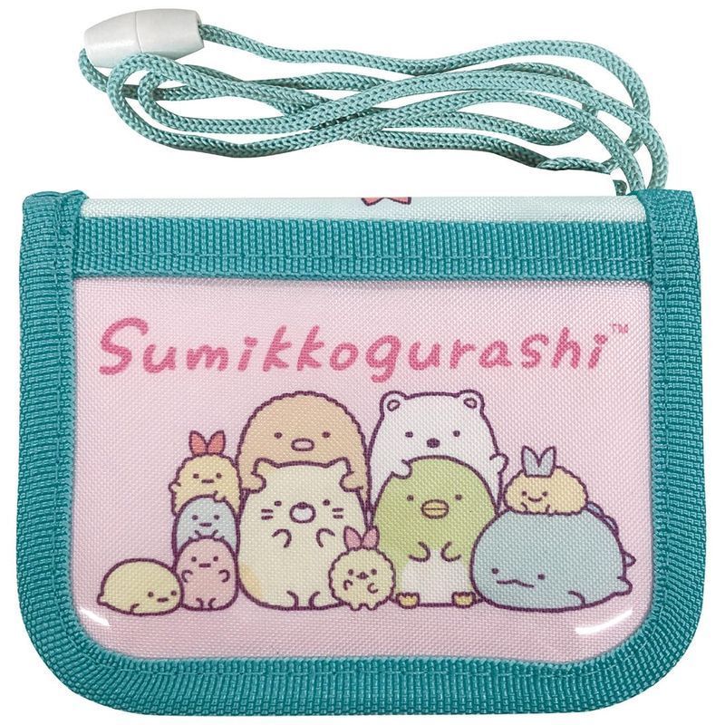 【メーカー・ブランド名】アイプランニング【JAN】4949827430378【個装サイズ】10.1×14×2.9cm【重量】80【商品説明】すみっコぐらし ウォレット ミント首からかけられる紐がついていて安心♪サイズ：約W120×H95×D...