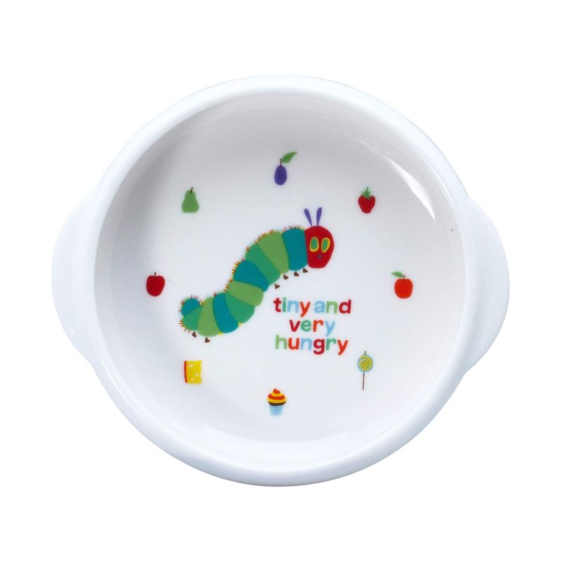 【メーカー・ブランド名】金正陶器【JAN】4964412810328【個装サイズ】14.4×14.4×4.4cm【重量】320【商品説明】世界中で愛読されるエリック・カールのベストセラーしかけ絵本「はらぺこあおむし」が楽しい食器になって登場...