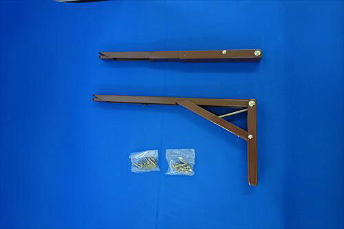 仕上・色茶材質鋼板入数1セット(2本）入耐荷重40kg（※耐荷重は2本当たりの数値です。また、壁面への取付方法、取付ピッチによっても変わってくる事がありますので参考値です。）サイズ300mm付属品トラスタッピング（クロメート）M3.5Xl5...