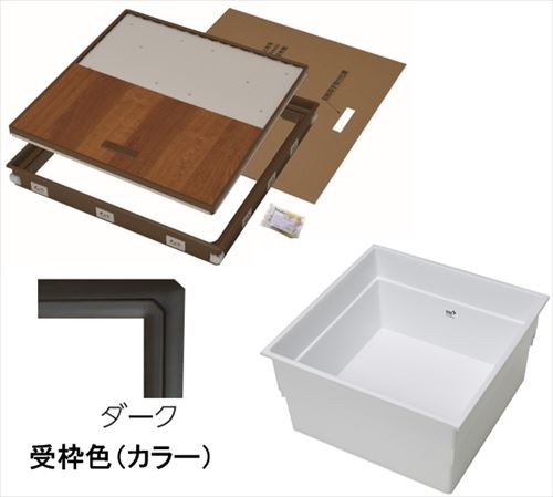 用途戸建て住宅、集合住宅、アパート、ハイツ、店舗、施設など、台所、洗面所など※注意事項※北海道・沖縄・離島配送不可※フロア材は付属しておりません。 ※樹脂製品の為、取扱いにはご注意ください。サイズ外枠寸法 622mm×622mm開口寸法 6...