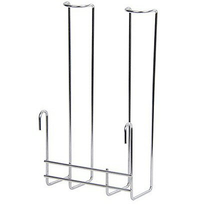 商品説明水切棚がもっと便利に本体サイズ:幅110×奥行61×高さ200mm商品重量:0.09kg個装サイズ:幅110×奥行62×高さ260外箱入数:10個耐荷重:500g/本パイプ棚・フープ棚対応棚の端(樹脂部または金属部)に引っ掛けるタイ...