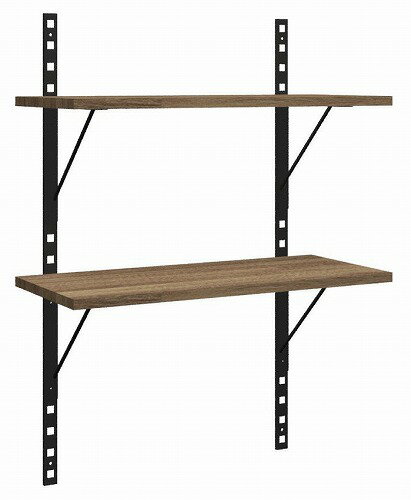 商品説明CRAFITS (クラフィッツ) 棚収納は、 マットブラック色のアイアン素材の フレームにナチュラルフィニッシュ の天然木(アカシア材)棚板を組合せた 壁付けシェルフです。 自分のお気に入り?こだわりのモノ を飾れば、そこはあなたの...