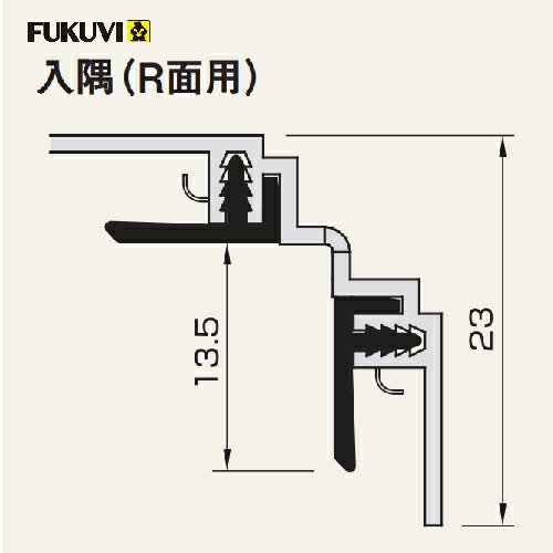 詳細壁面化粧パネル 内装呼称アルパレージ用　入隅（R面用）規格(mm)2450mmコードAER2□カラーホワイト[WW]ミルキーホワイト[W]ライトブラウン[LB]ダークブラウン[DB]ダークグレー[DG]梱包内容梱包20本入