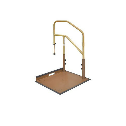 商品説明たよレールdan ロータイプ 福祉用具 上がりかまちの昇降をあんぜんにサポートします。 手すり高さは使用される方にあわせて調整可能。 手すりは握りやすいφ34mm。水平部が長くて安心です。 ベースプレート表面にはすべり止め加工付です...