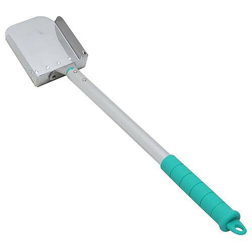 商品説明ステンレスだからサビに強いです。 【用途】 清掃作業用。 【機能】 ●U字溝の掃除やマンション等の排水溝の掃除に適しています。 ●柄はアルミと樹脂なので軽量です。 ●ヘッド部はステンレス鋼でサビに強いです。 ●便利な水抜け穴付きです...
