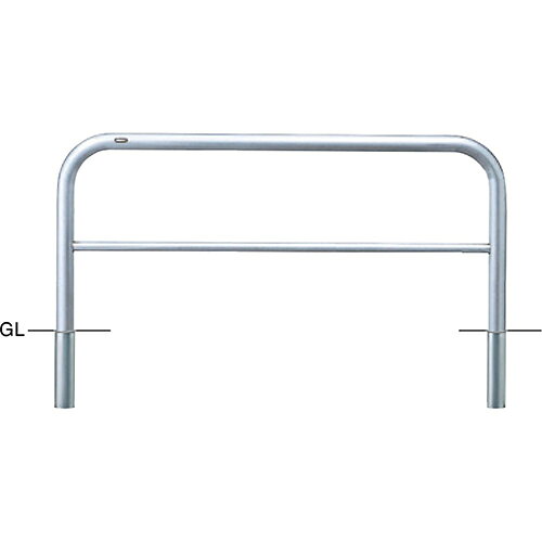 メーカーサンポール(SUNPOLE)商品名アーチ 車止め　φ60.5(t3.0)×W1500×H650mm品番AH-7S15-650商品説明丸みのあるフォルムであらゆる環境にマッチするスタンダードタイプの車止めです。用途・使用場所でに使い分...