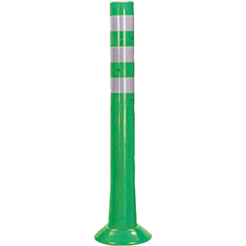 メーカーサンポール(SUNPOLE)商品名ガードコーン　φ80,台座径φ200×H800mm品番RBH-80(G)商品説明タイプ/ガードコーンホールインアンカー式 材質/ウレタン 仕上げ/カラーグリーンサイズ/φ80,台座径φ200 H80...