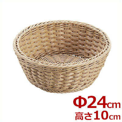 サイズ：Φ240×高さ100mm材質：ポリプロピレン耐熱温度：120℃●JISZ2801規格適合●食器洗浄機可　
