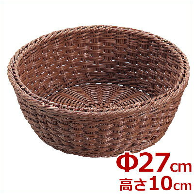 サイズ：Φ270×高さ100mm材質：ポリプロピレン耐熱温度：120℃●JISZ2801規格適合●食器洗浄機可　