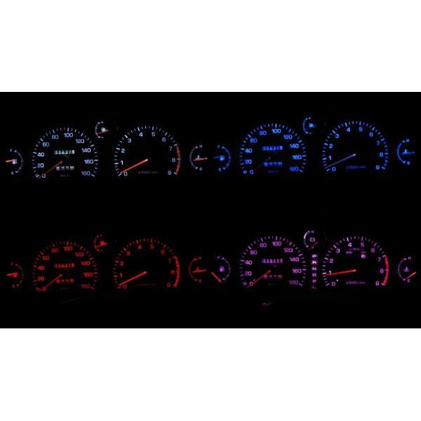 商品説明メーカー名クールファクトリー 商品名メーターバックライト1台分セット適合車種TOYOTAMR2 (SW20)平1(89)/10〜平11(99)/10注意LEDには極性がありますので点灯しない場合は接点が逆になる様に差し込んでください...