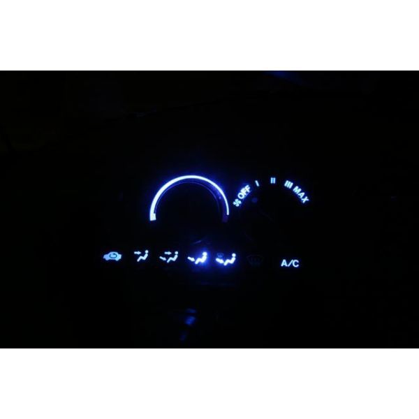 商品説明メーカー名クールファクトリー 商品名LEDエアコン照明1台分セット適合車種HONDAビート (PP1)平3(91)/05〜平7(95)/10注意LEDには極性がありますので点灯しない場合は接点が逆になる様に差し込んでください。ビート...