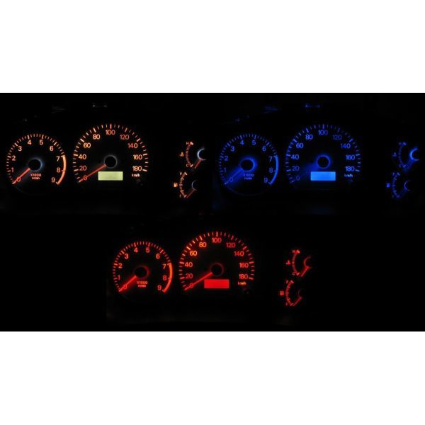 商品説明メーカー名クールファクトリー 商品名メーターバックライト1台分セット適合車種MITSUBISHIランサーエボリューション (CN9A)平8(96)/08〜平9(97)/12 注意 LEDには極性がありますので点灯しない場合は接点が逆...