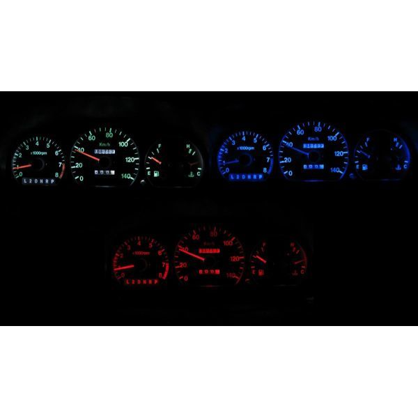 商品説明メーカー名クールファクトリー 商品名メーターバックライト1台分セット適合車種SUZUKIアルトワークス (CR22S/CS22S)平3(91)/09〜平6(94)/10注意 LEDには極性がありますので点灯しない場合は接点が逆になる...