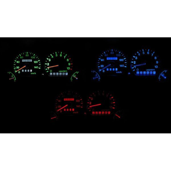 商品説明メーカー名クールファクトリー 商品名メーターバックライト1台分セット適合車種SUZUKIアルトワークス (HA11/HA21/HB11/HB21S)平6(94)/11〜平9(97)/03 注意 LEDには極性がありますので点灯しない...