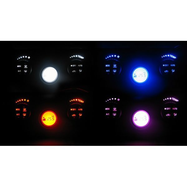 商品説明メーカー名クールファクトリー 商品名LEDエアコン照明1台分セット適合車種DAIHATSUクー (M401S/M402S/M411S)平18(06)/05〜注意LEDには極性がありますので点灯しない場合は接点が逆になる様に差し込んで...