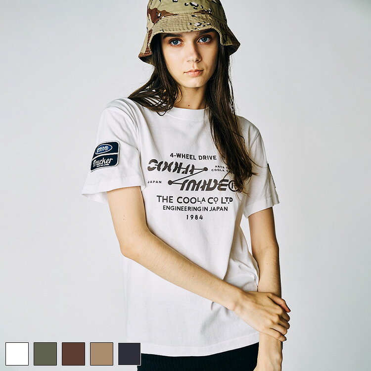 ディティール豊富な大人なTシャツ COOLA NEWロゴプリントが アイキャッチとなった コーディネートの主役級アイテム。 お袖のワッペンもスタイリングに映え 1枚でもサマになり、 高級感のある雰囲気に仕上げました。 新たにユニセックスでご...