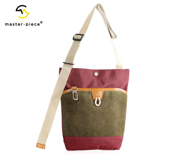 【関連キーワード】マスターピース/master-piece/MSPC/MASTER-PIECE/MASTERPIECE/525220/ショルダーバッグ/ワイン/レザー/ナイロン/ファスナー/スナップ/マルチ/撥水/防水/カジュアル/日本製/...